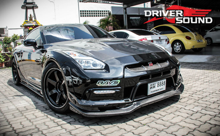 เครื่องเสียงรถยนต์ NISSAN GT-R, ติดตั้ง ดิจิตอลทีวีรถยนต์ สำหรับ NISSAN ...